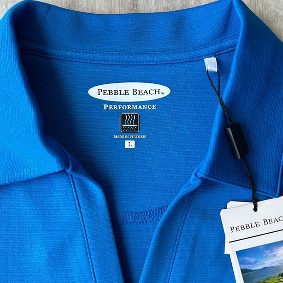 Pebble Beach | Tops | Nwt Pebble Beach Performance Polo | Poshmark